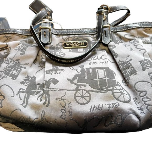 Coach | Bags | Vintage Coach Stagecoach Purse Handbag Guc | Poshmark